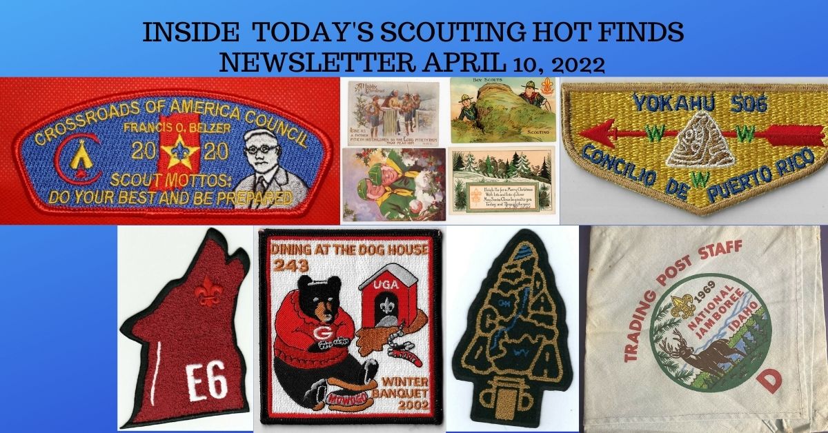 Scout Patch Collectors » » Sunday Scouting Hot Finds Newsletter April ...